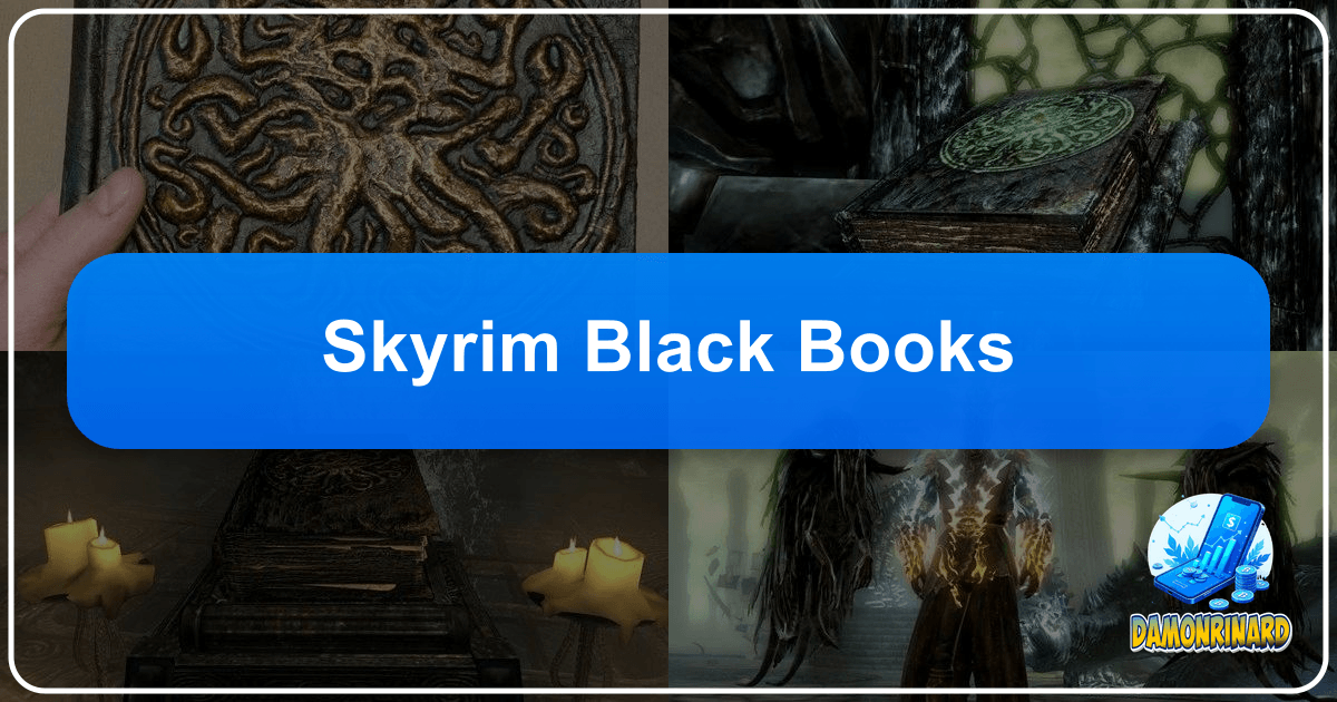 The Eldritch Scrolls: Unveiling Skyrim's Black Books and the Lure of ...